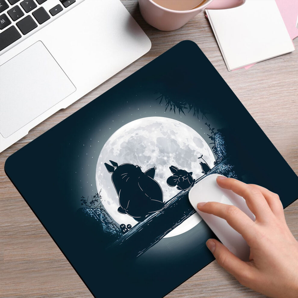 Anime Studio Ghibli Totoro In The Moon Mouse Pad For Laptop - Best ...