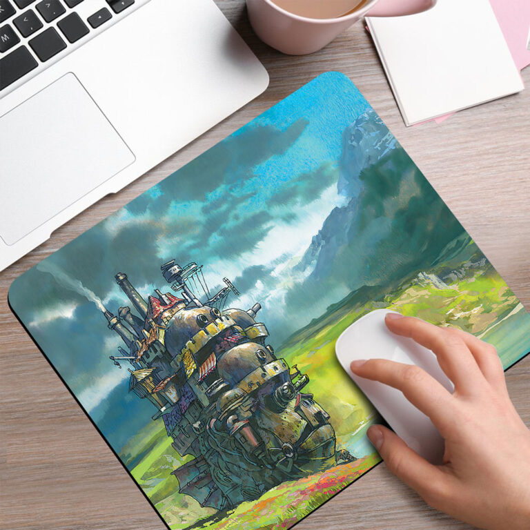 Howls Moving Castle Mouse Pads Desk Mats For Sale New 2026