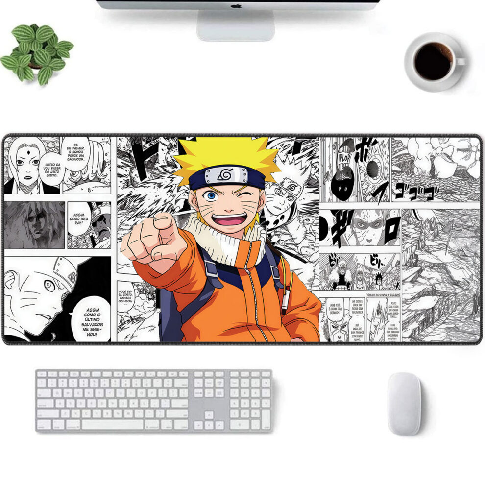Naruto Uzumaki Vs Sasuke Uchiha Final Battle Desk Mat