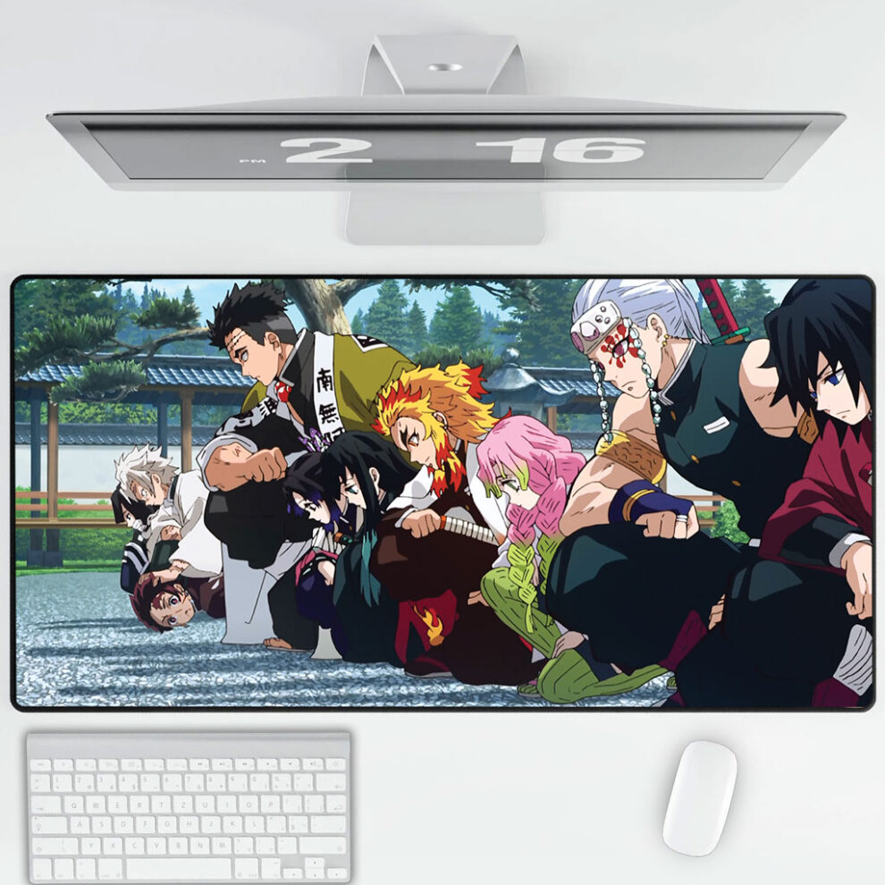 Demon Slayer Hashira Line-Up XXL Gaming Mouse Pad | NEKO Mouse Pads Store