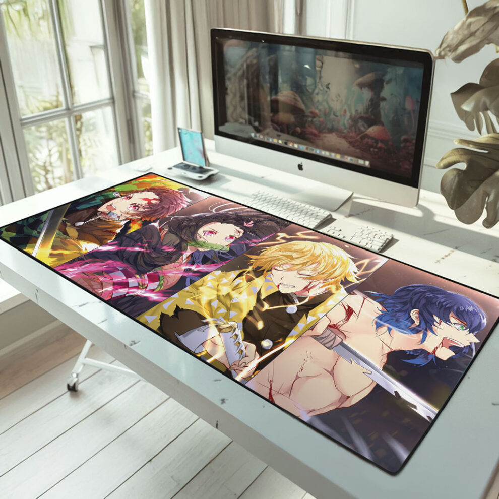 Demon Slayer Main Squad Gaming Large Mouse Pad | NEKO Mouse Pads Store