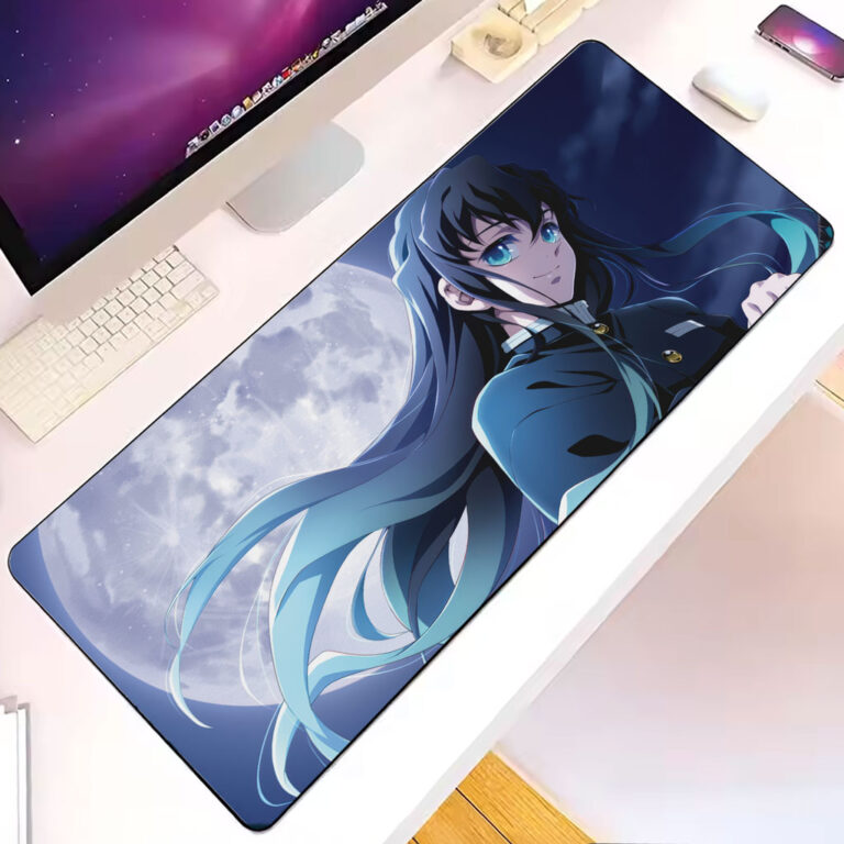 Demon Slayer Muichiro Tokito Moonlight Computer Desk Pads | NEKO Mouse ...