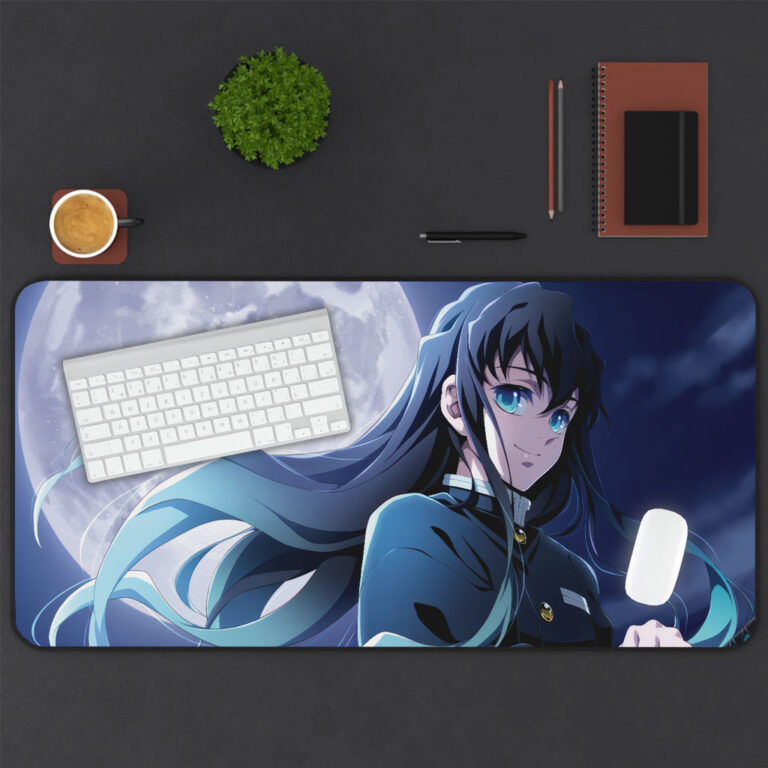 Demon Slayer Muichiro Tokito Moonlight Computer Desk Pads | NEKO Mouse ...