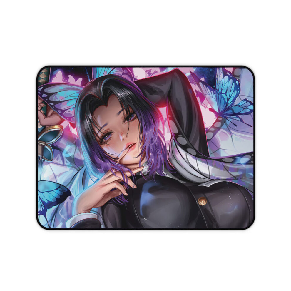 Demon Slayer Shinobu Mouse Pad Butterfly | NEKO Mouse Pads Store