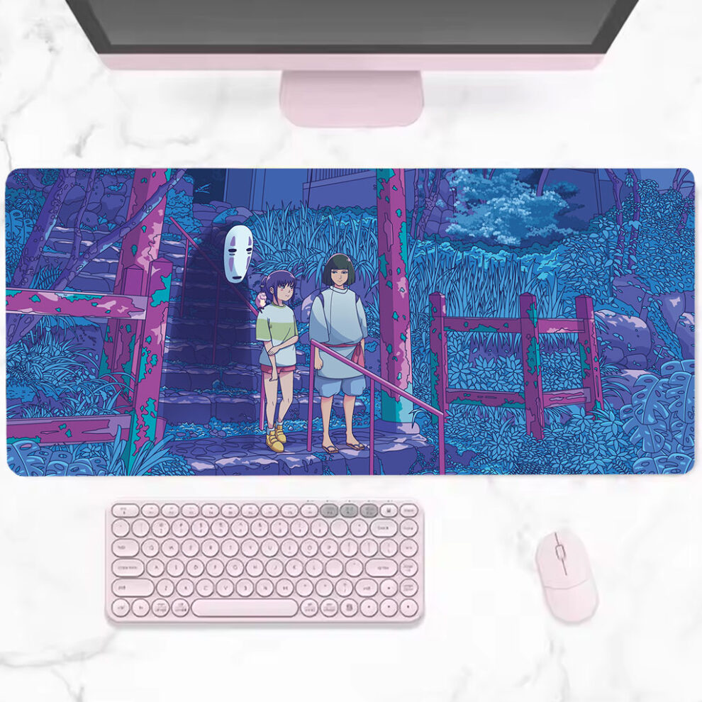 Chihiro Haku No-Face Extra-Large Anime Mouse Pad | NEKO Mouse Pads Store