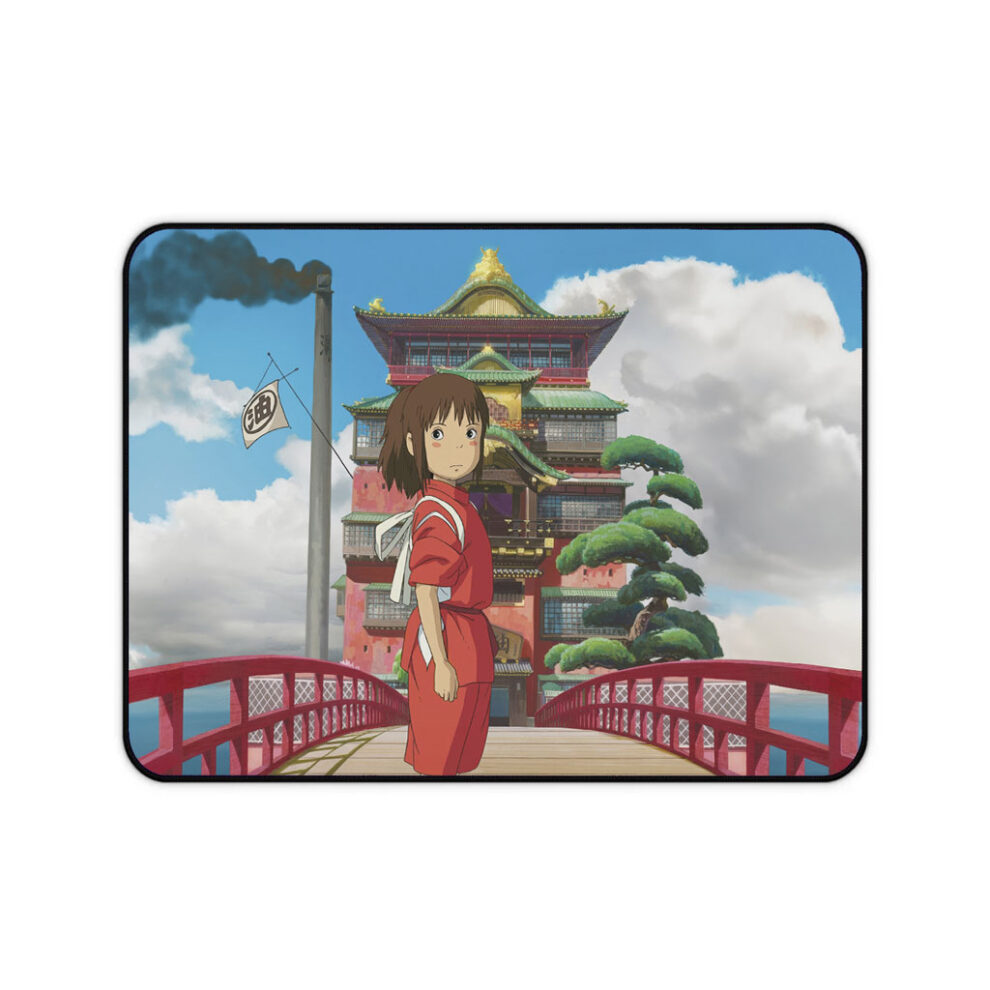 Spirited Away Chihiro Red Bridge Extended Mouse Mat | NEKO Mouse Pads Store